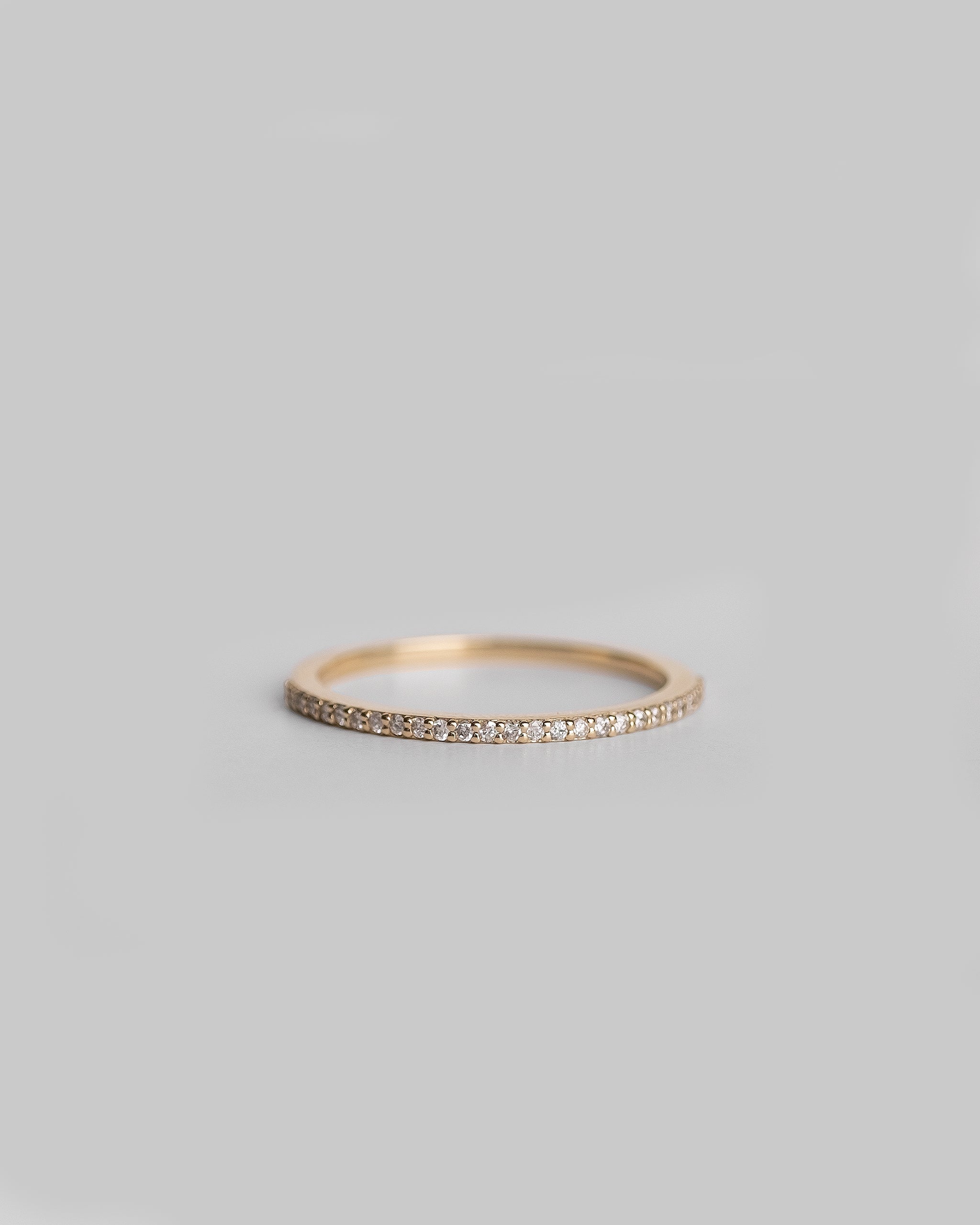 Tiny Diamond Pave Ring – Bella Sherban